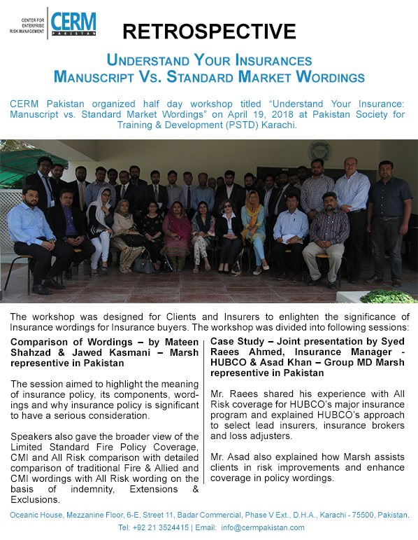 CERM - Center for Enterprise Risk Management